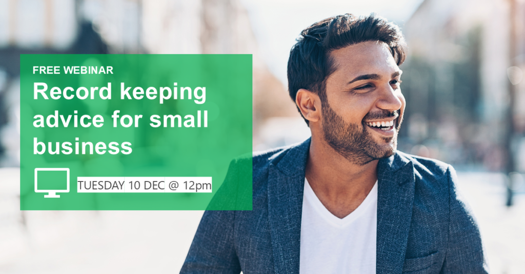 FREE WEBINAR : Record Keeping for small and micro business – National ...